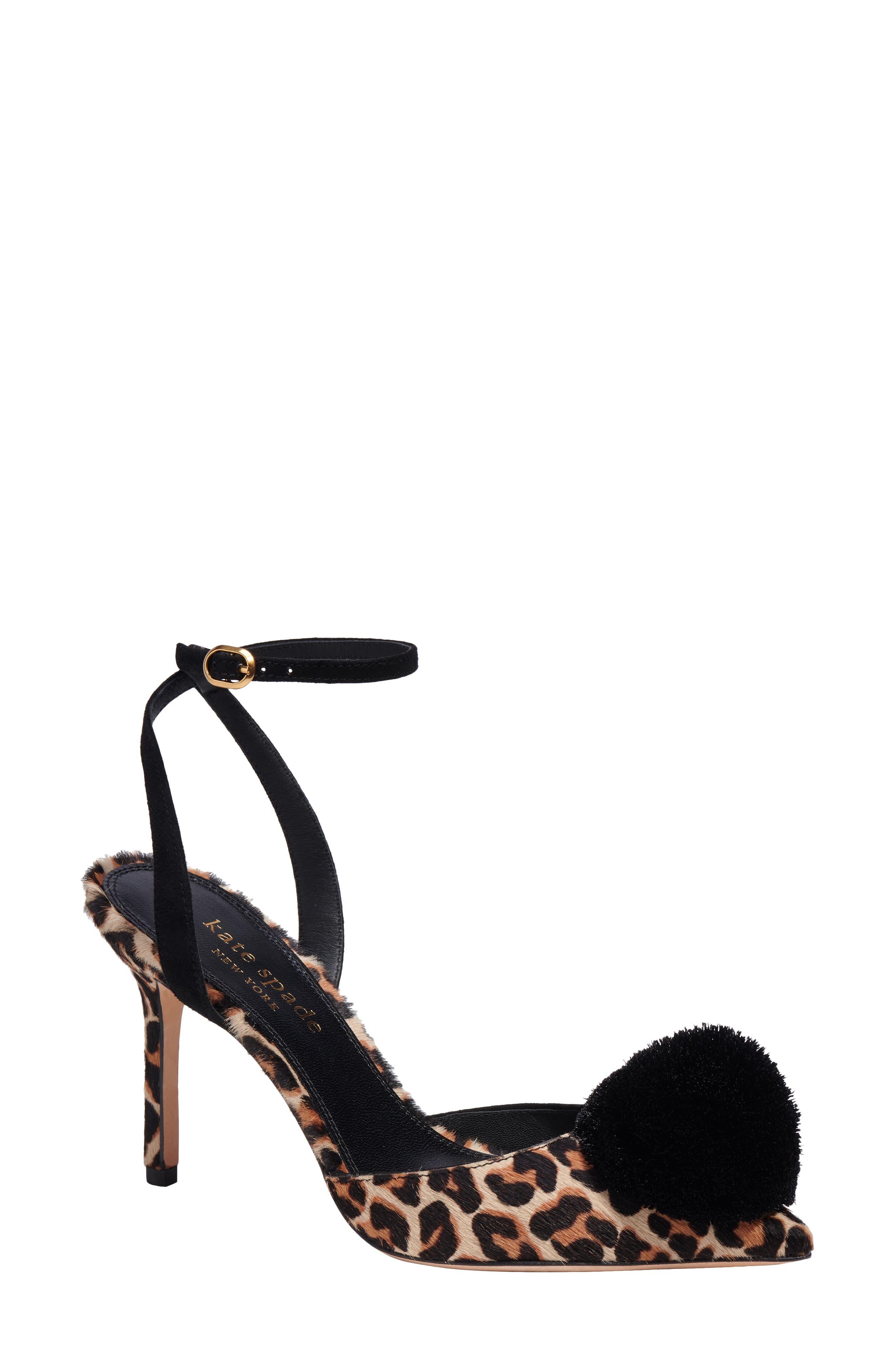 Kate Spade Amour Pom Pump In Black Lyst