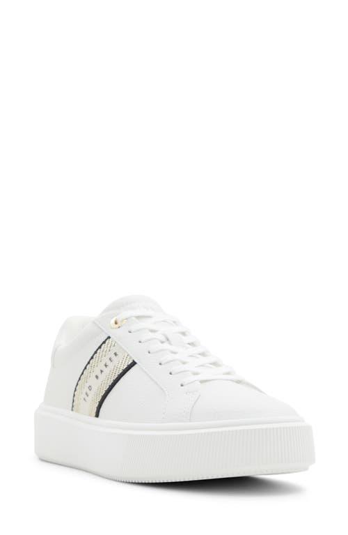 Ted Baker Lornie Platform Sneaker in White | Lyst