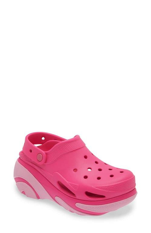 Crocs™ Bubble Crush Clog in Pink | Lyst