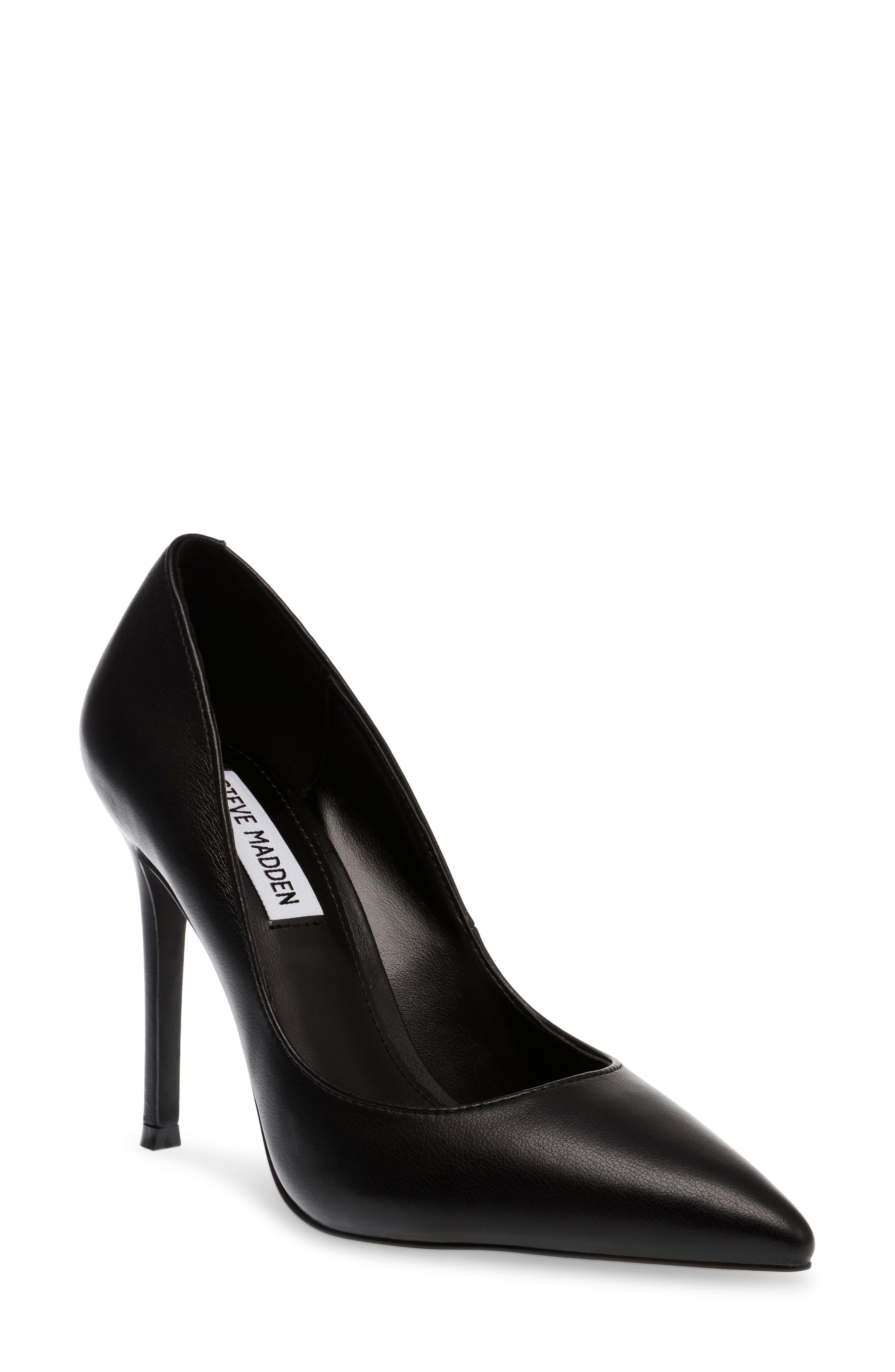 Steve Madden Evelyn Pointed Toe Pump In Black Lyst