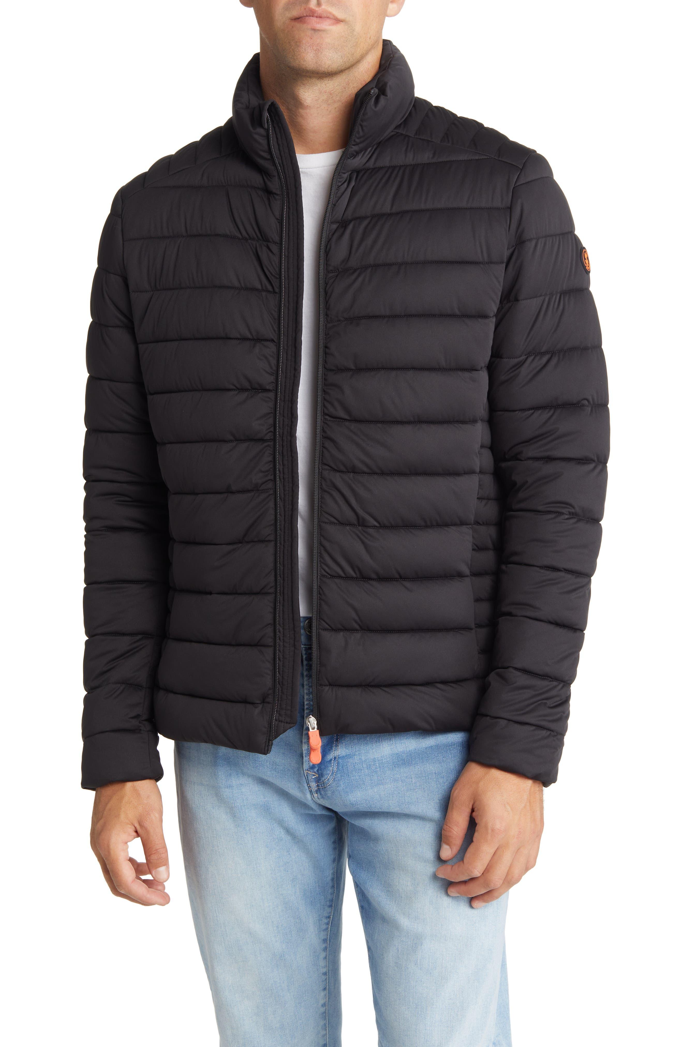 Save The Duck Ari Stretch Puffer Jacket in Black for Men | Lyst Save The Duck Ari Stretch Puffer Jacket in Black for Men | Lyst