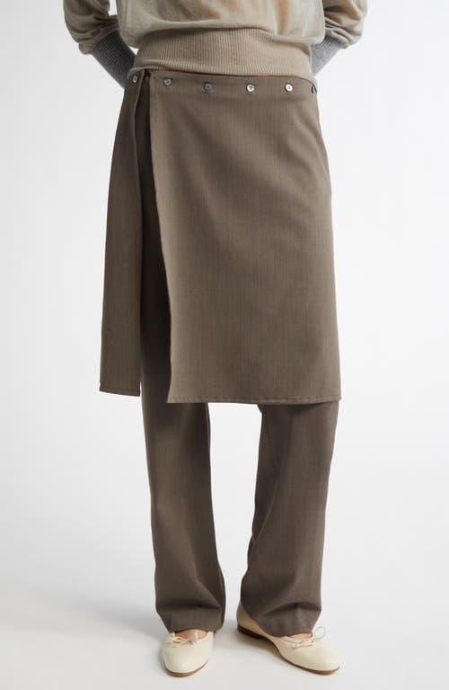 Paloma Wool Lander Skirt Pants in Natural | Lyst
