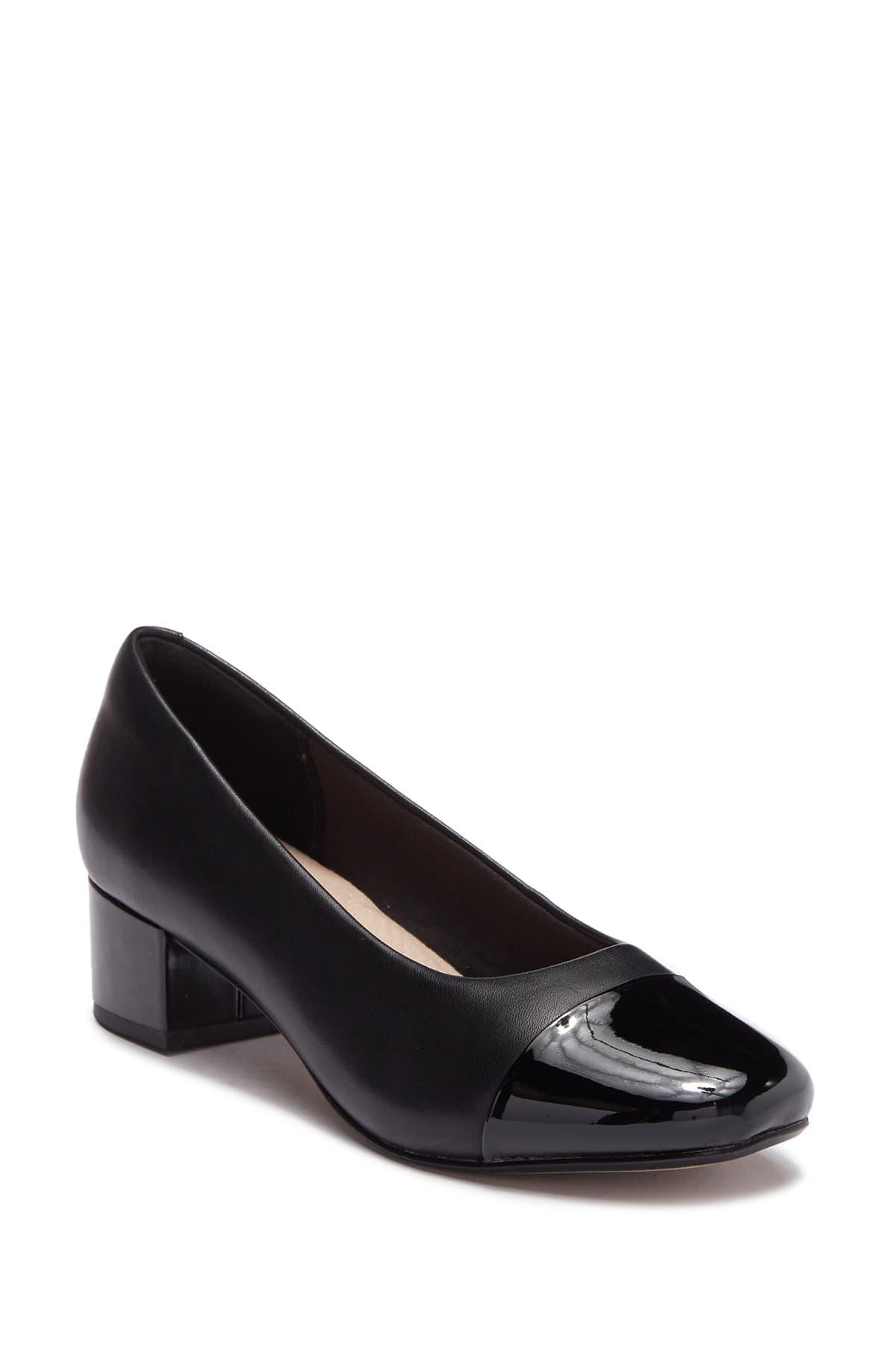 Clarks chartli diva leather pump store