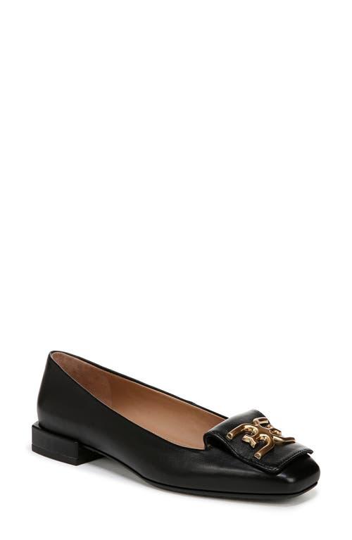 Sam Edelman Emina Square Toe Flat in Black | Lyst