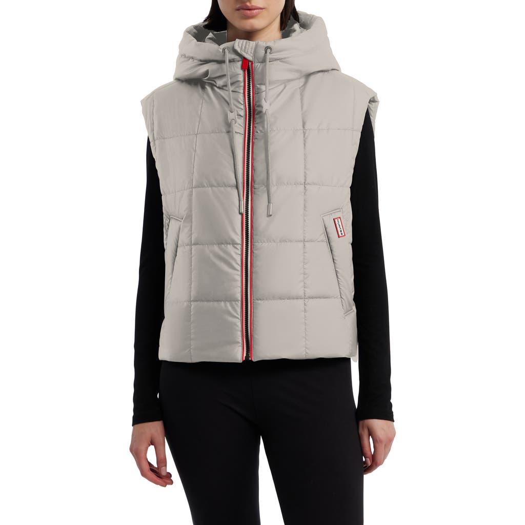 HUNTER Marshmallow Quilted Puffer Vest in Gray | Lyst
