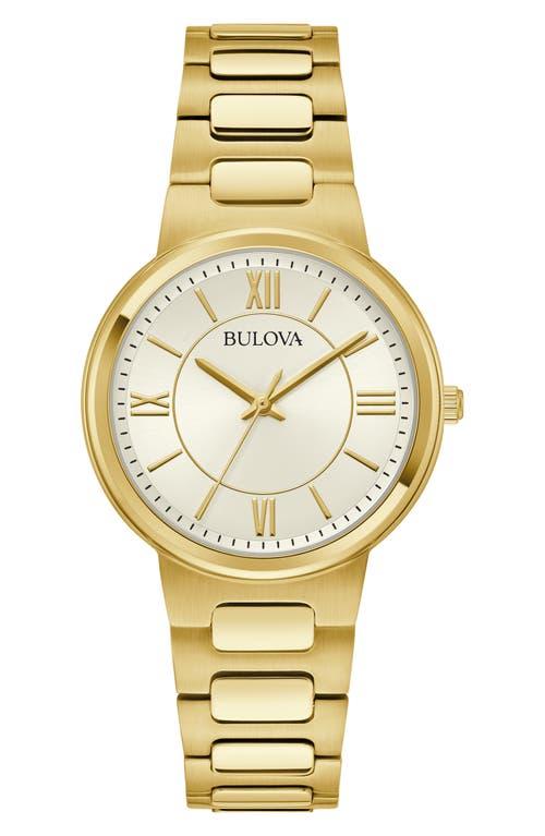 Bulova Classic Three Hand Quartz Bracelet Watch, 32Mm in Metallic | Lyst