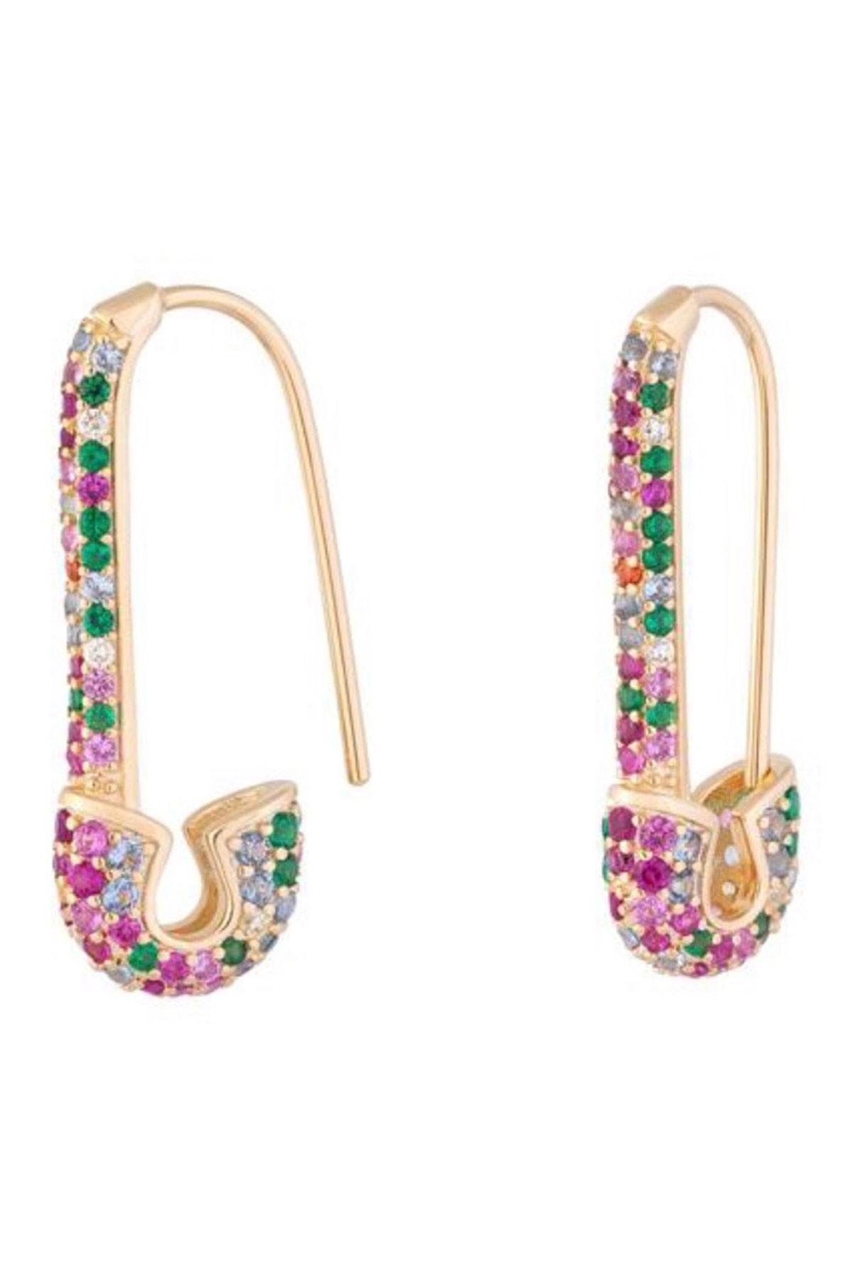 Gabi rielle safety pin earrings store