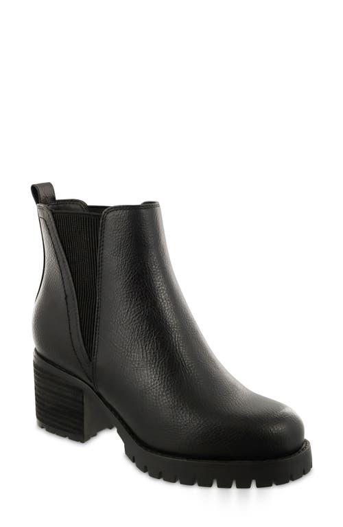 MIA Lug Sole Platform Chelsea Boot in Black | Lyst