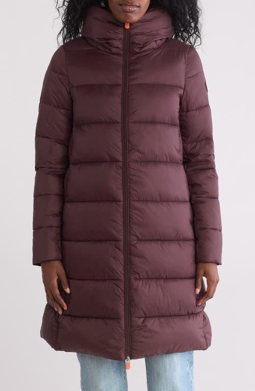 Save The Duck Rita Water Repellent Puffer Jacket in Red | Lyst