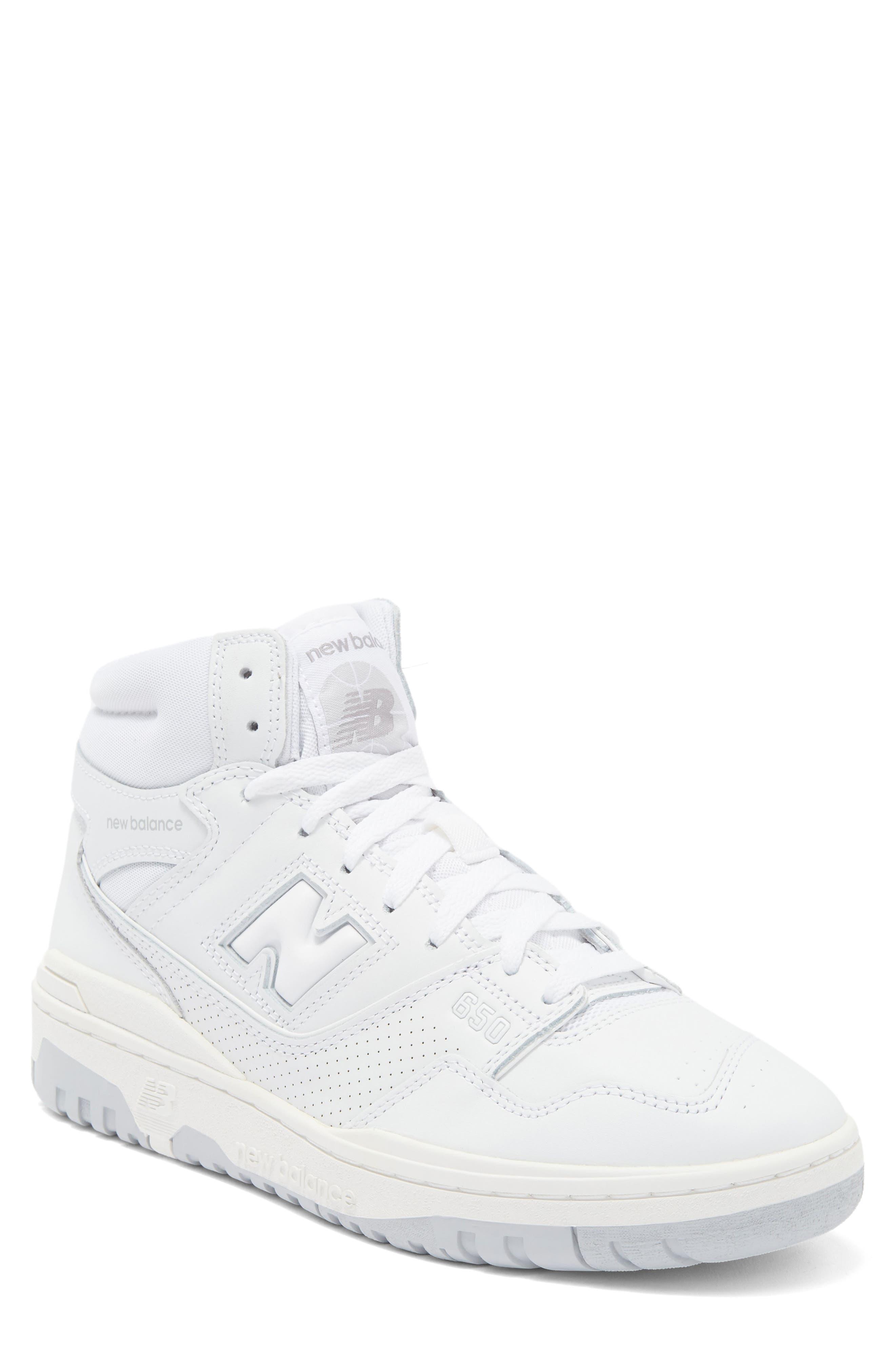 New Balance 650 High Top Sneaker in White for Men | Lyst