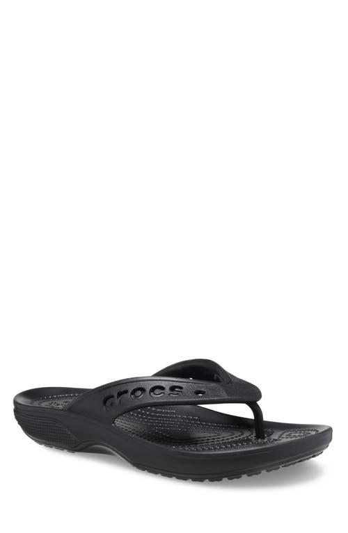 Crocs™ Gender Inclusive Baya Ii Flip Flop in Black | Lyst
