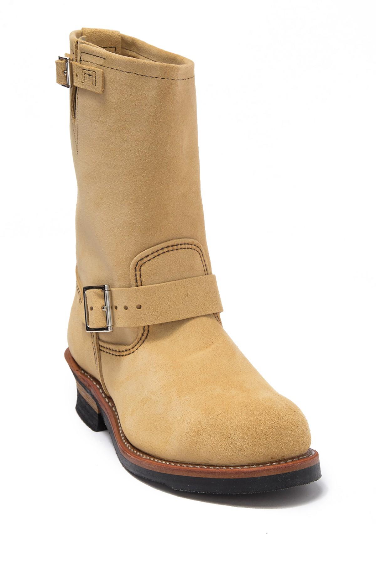 Red Wing Engineer Factory Second Suede Leather Boot in Brown for Men - Lyst