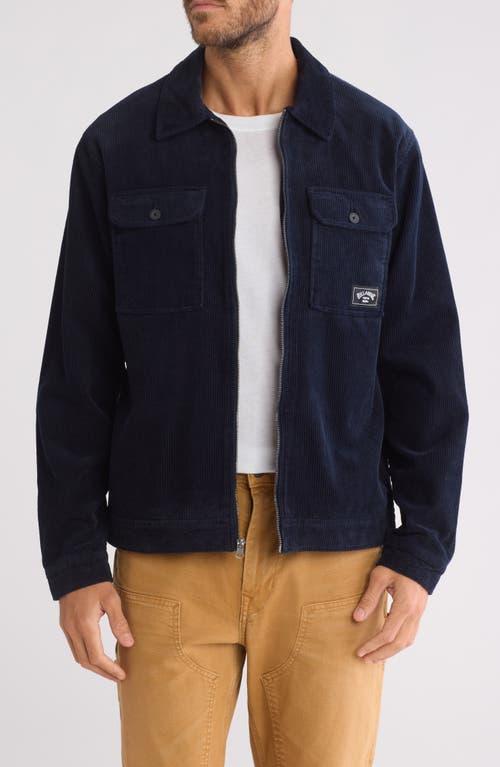 Billabong Mike Corduroy Jacket in Blue for Men | Lyst