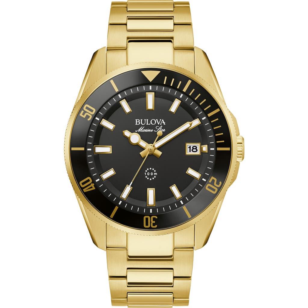 Bulova Marine Star Quartz Bracelet Watch, 43Mm in Metallic for Men | Lyst