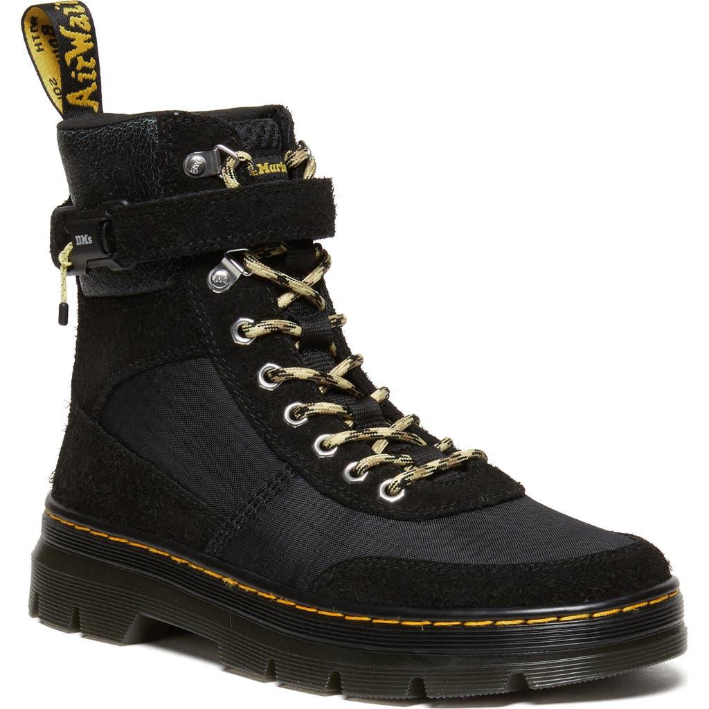 Dr. Martens 1461 Combs Tech Combat Boot in Black for Men | Lyst