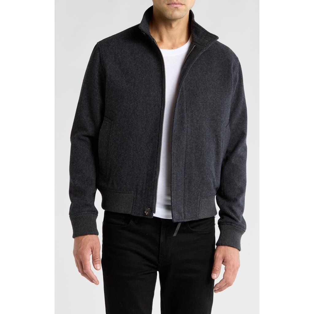 Rodd & Gunn Wool Blend Bomber Jacket in Black for Men | Lyst