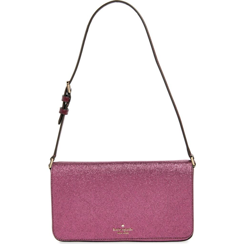 Kate Spade Flap Shoulder Bag in Purple | Lyst