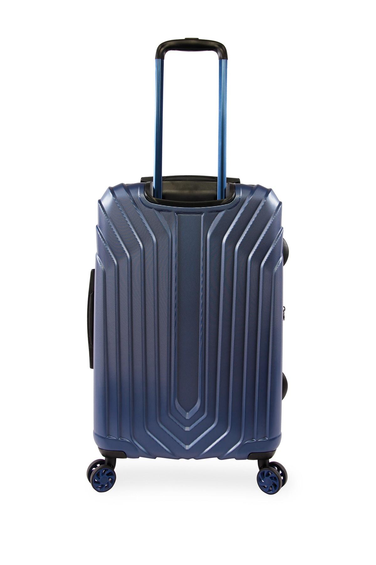 Original Penguin Metallic Blue 25" Blake Collection Hard Case Spinner ...