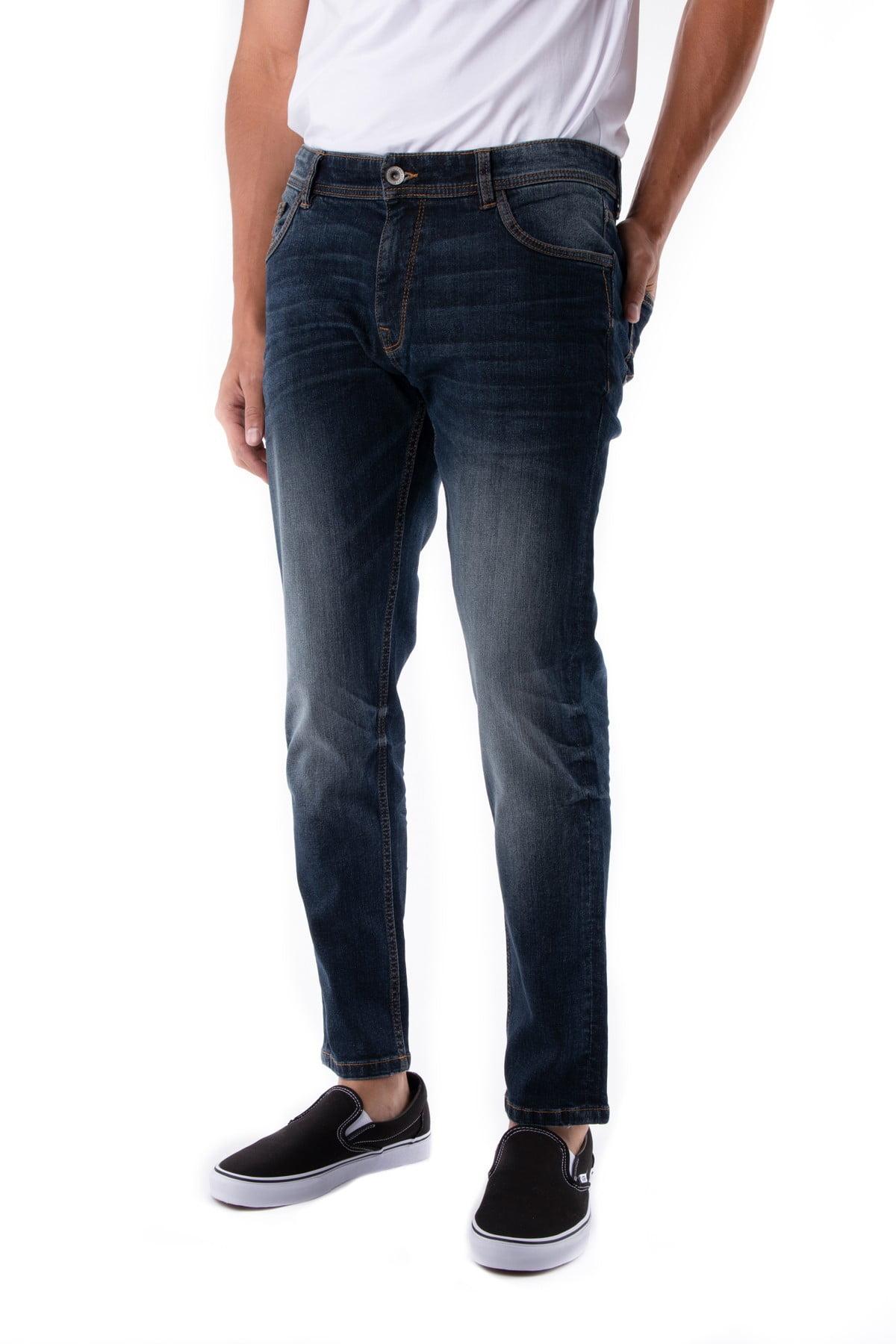 Xray Jeans Denim Skinny-fit Stretch Five Pocket Jeans in Dark Stone ...