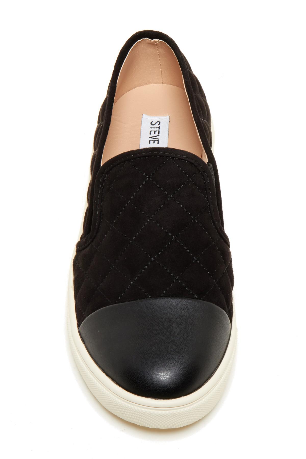 Steve Madden Zaander Slip-on Sneaker in Black - Lyst