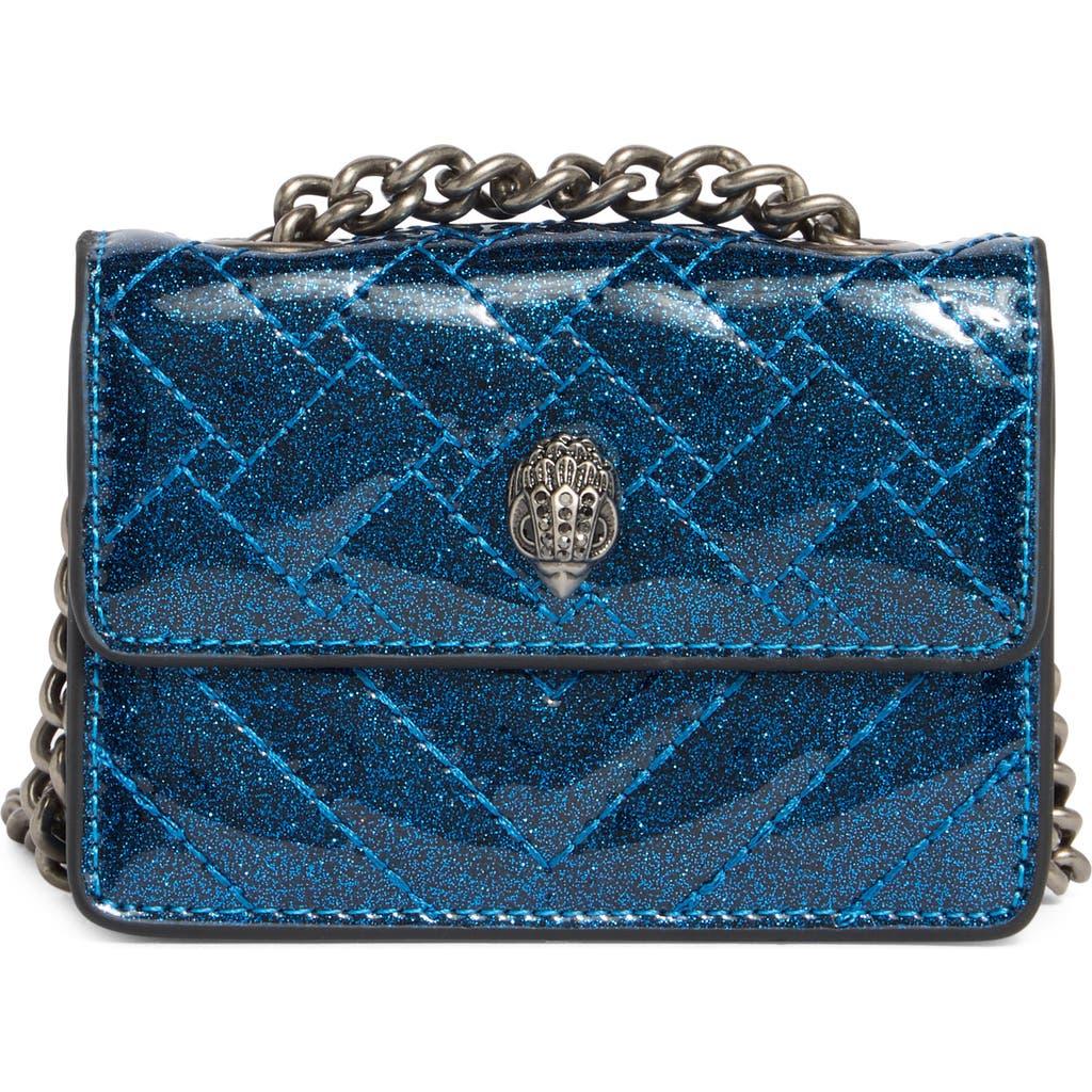 Kurt Geiger Micro Kensington Convertible Crossbody Bag in Blue | Lyst