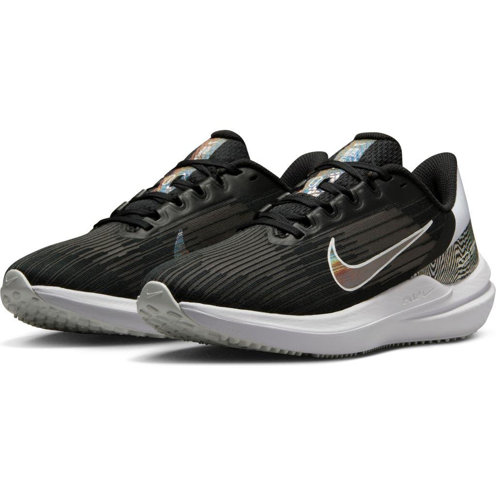 Nike Air Winflo 9 Premium Running Shoe in Black | Lyst