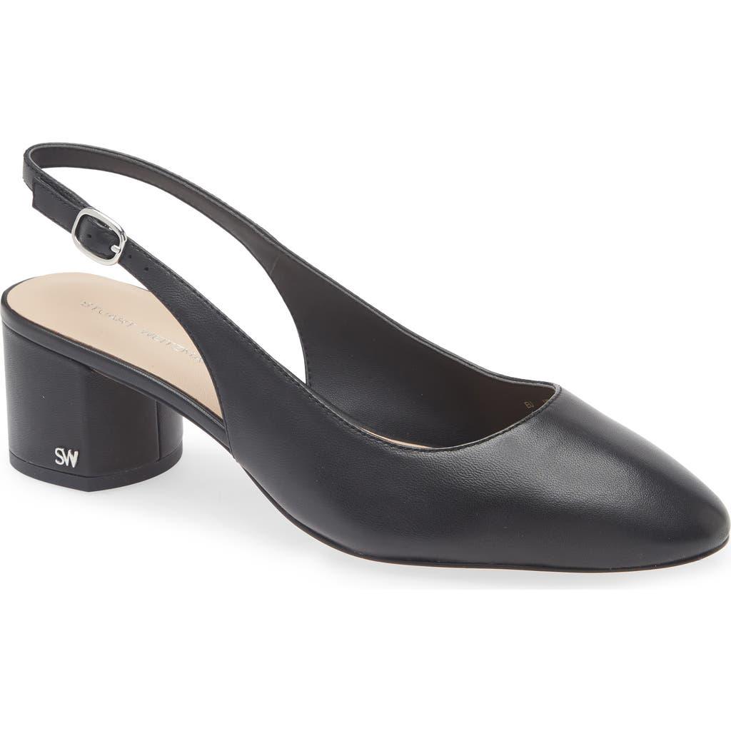 Stuart Weitzman Bridget Slingback Pump in Blue | Lyst