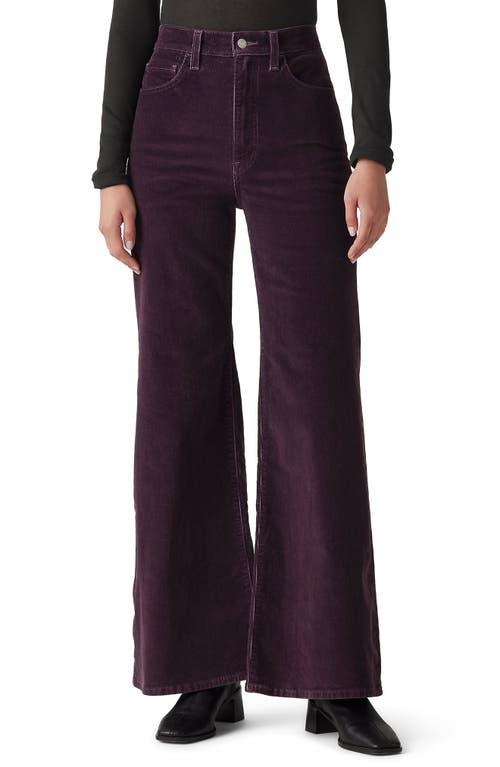 Levi's Ribcage Bells High-Waist Corduroy Flares in Purple | Lyst