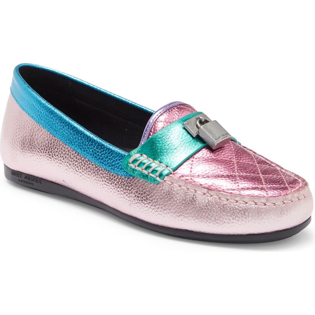 Kurt Geiger Brixton Moc Loafer in Blue | Lyst