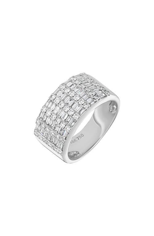 Bony Levy 18K Multi Row Diamond Band Ring | Lyst Bony Levy 18K Multi Row Diamond Band Ring | Lyst