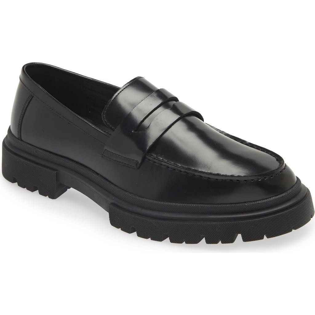 Mens Lug Sole Loafers