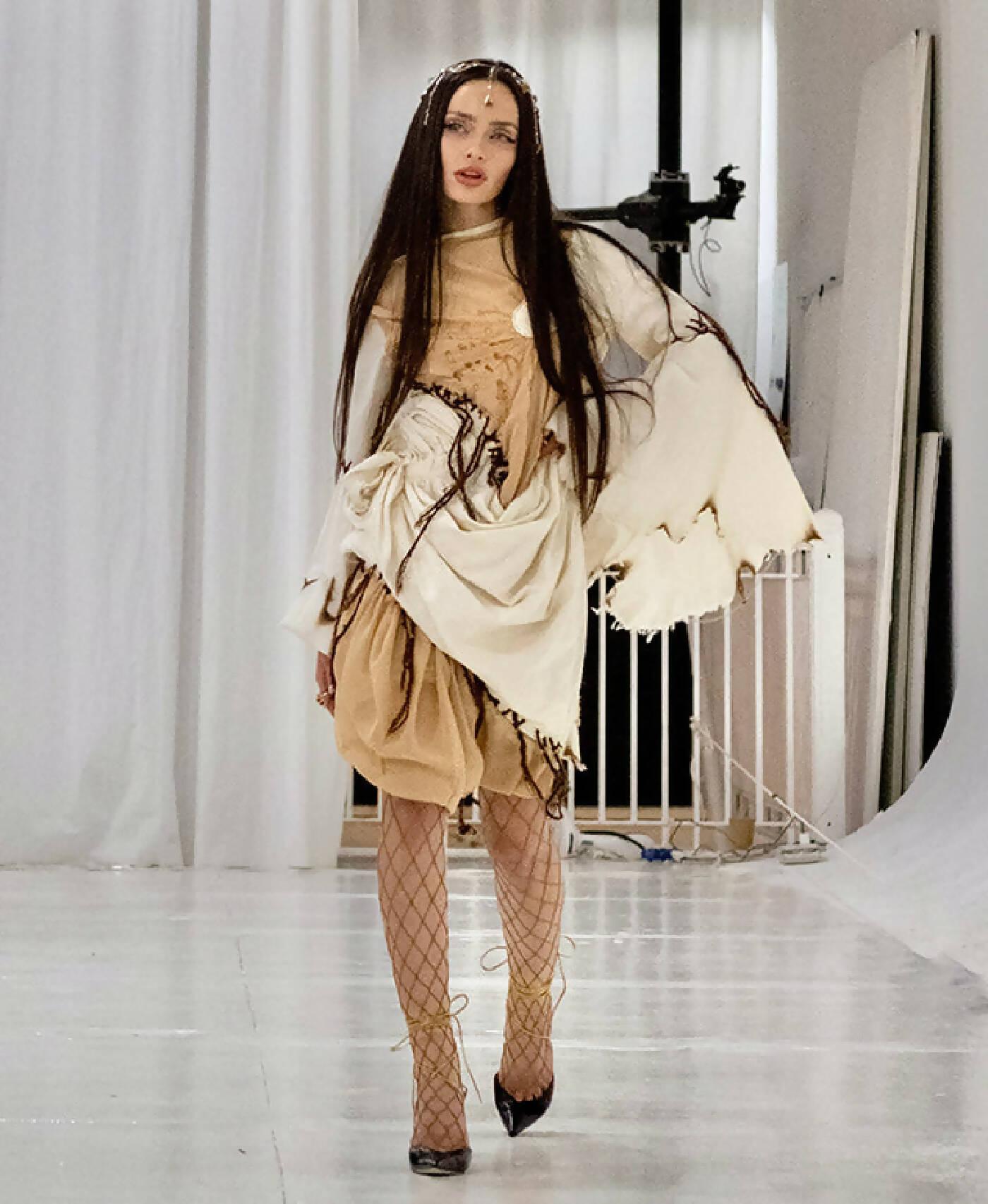 LAKRAS Burning Dress | Lyst