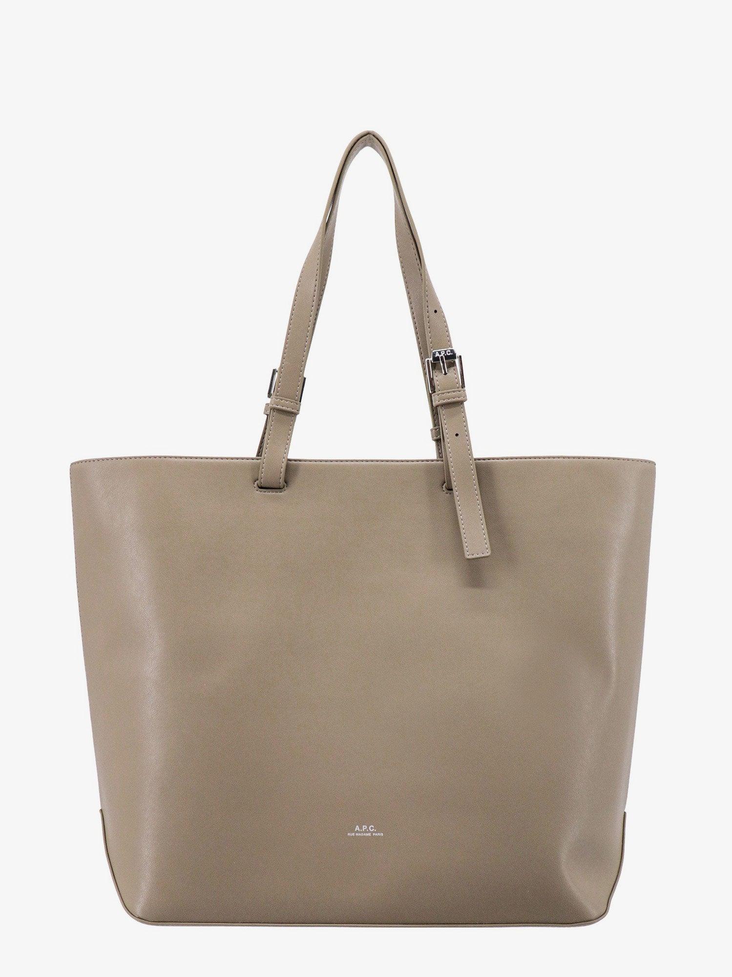 A.P.C. Nino Logo-engraved Shoulder Bag in Natural for Men | Lyst