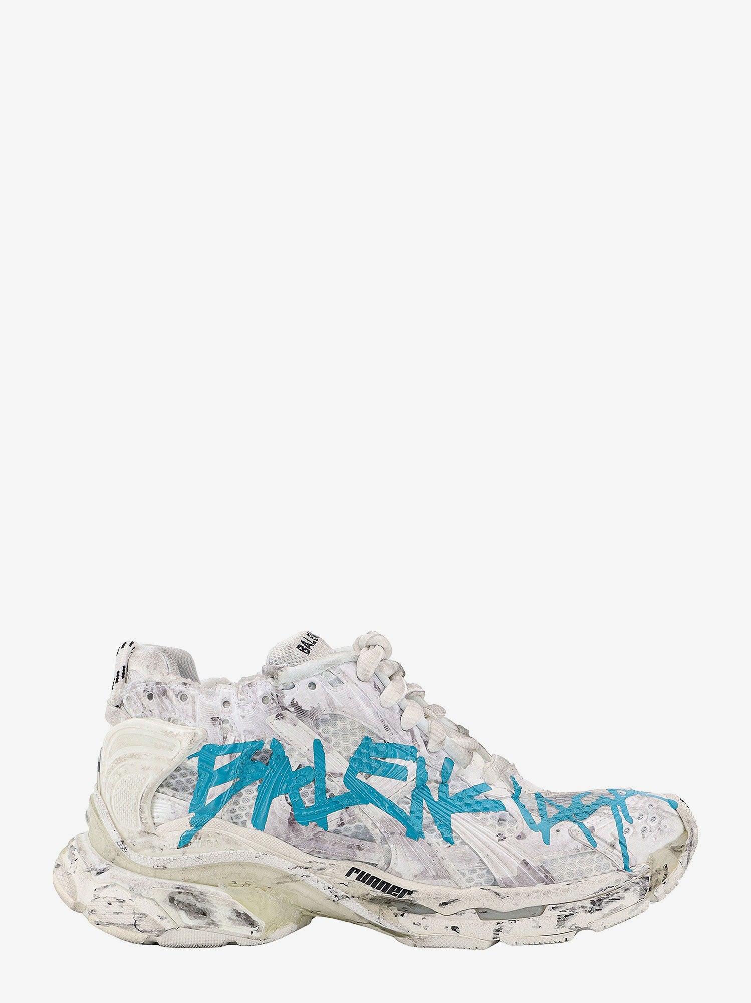 Balenciaga Runner Graffiti in Blue | Lyst