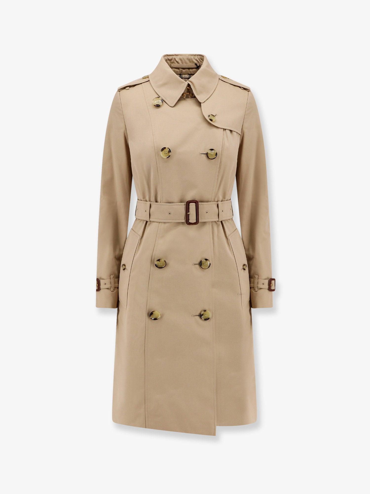 Burberry Trench in Natural | Lyst UK