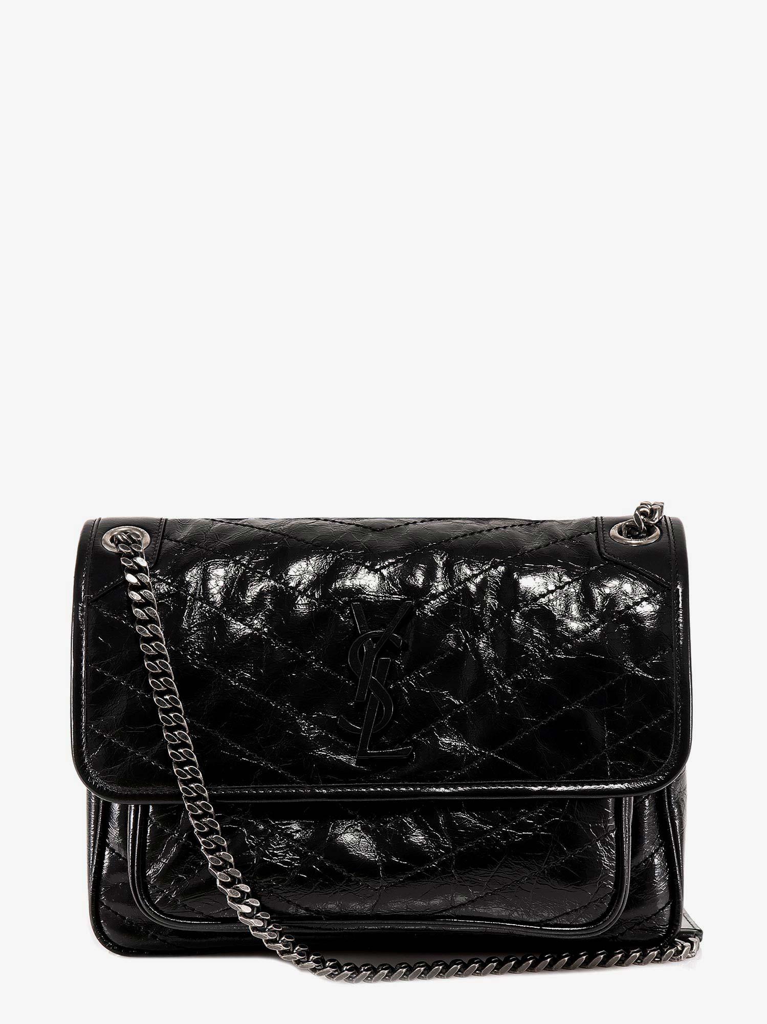 Saint Laurent Niki Medium Shoulder Bag in Black | Lyst