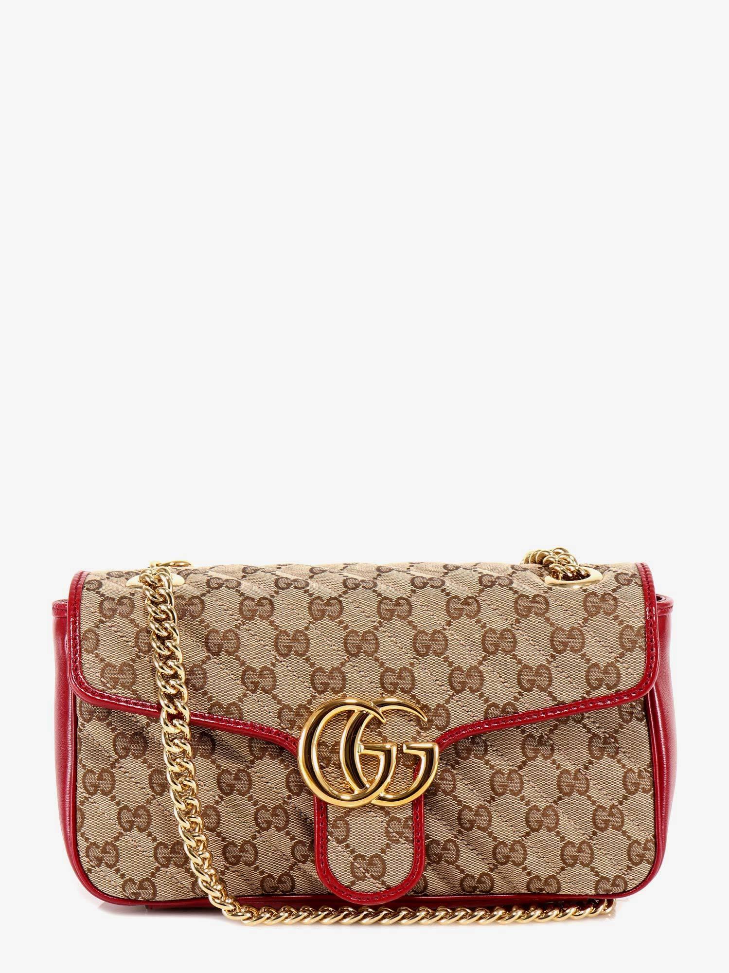 Gucci GG Marmont in Red - Lyst