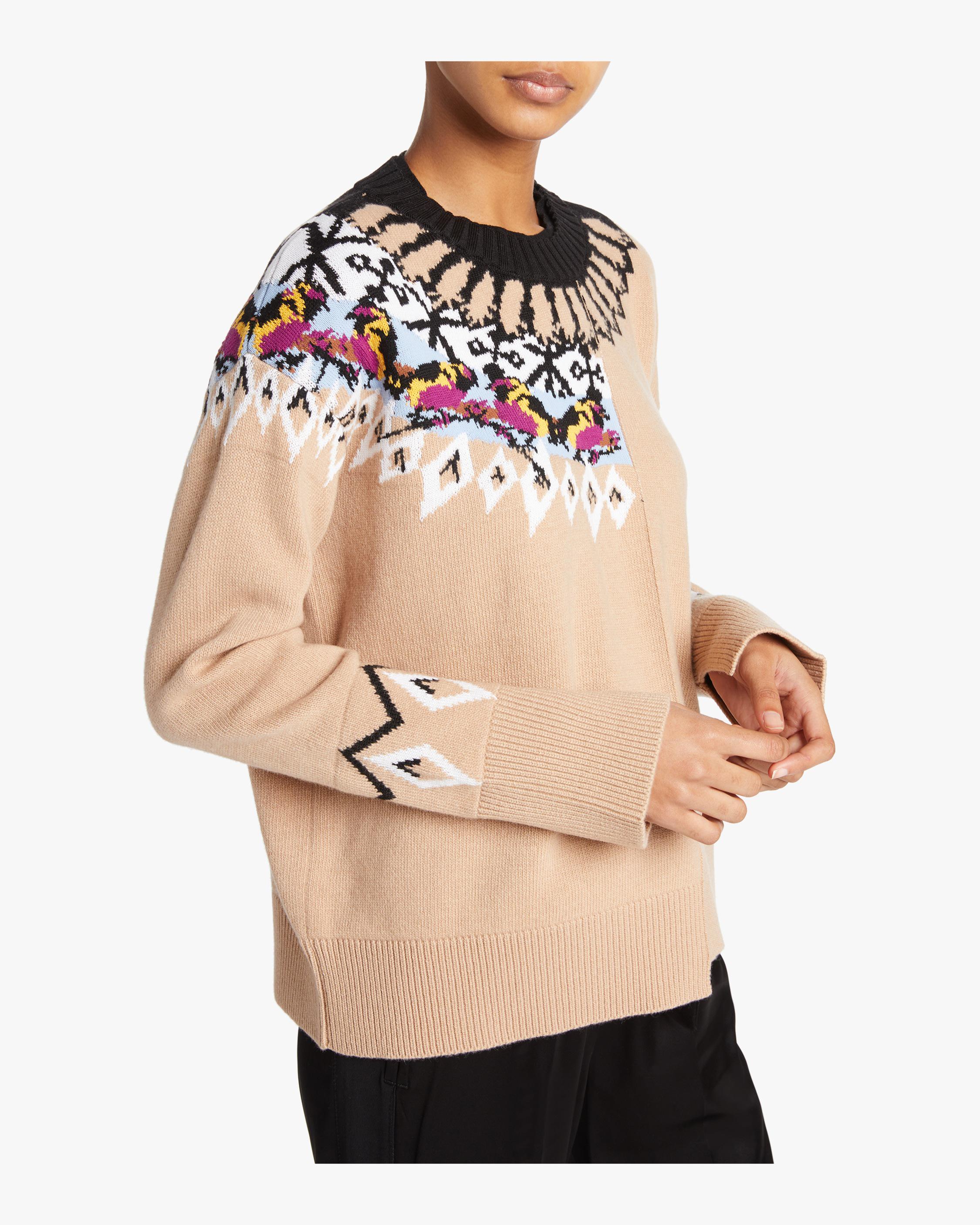 Dorothee Schumacher Wool Cozy Moments Pullover Sweater in Natural - Lyst
