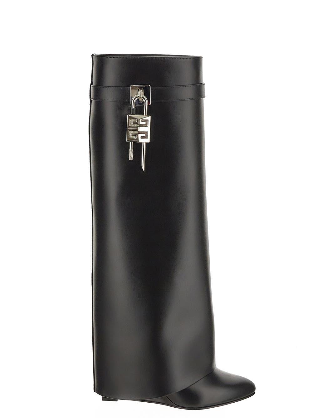Givenchy Shark Lock Boot in Black | Lyst