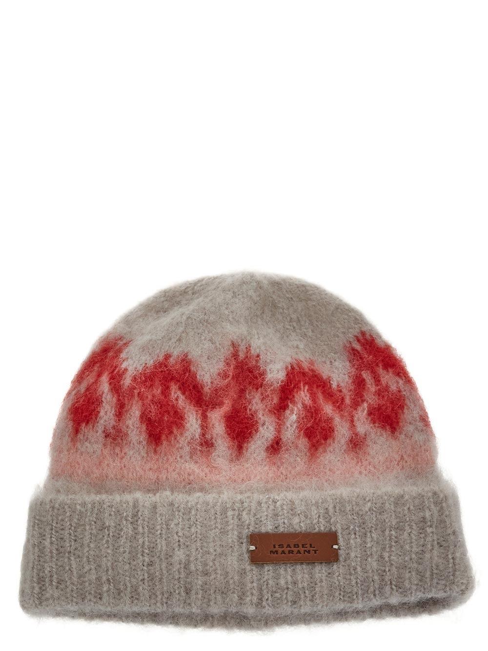Isabel Marant Darana Hat in Red | Lyst