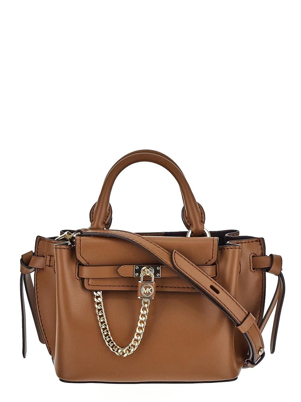 MICHAEL Michael Kors Hamilton Legacy Extra-small Leather Belted Satchel ... MICHAEL Michael Kors Hamilton Legacy Extra-small Leather Belted Satchel ...