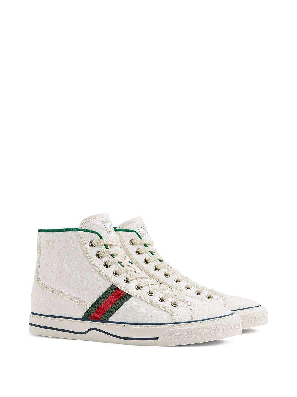 Gucci Tennis 1977 High Top Sneaker in White for Men | Lyst