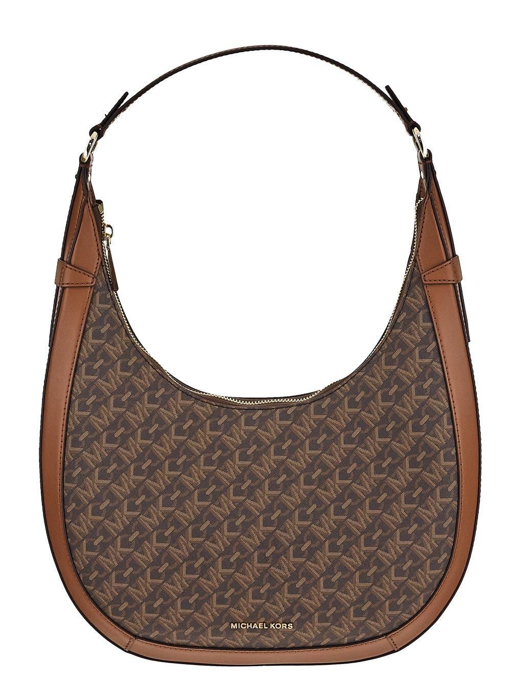 Michael Kors Preston Bag in Brown | Lyst