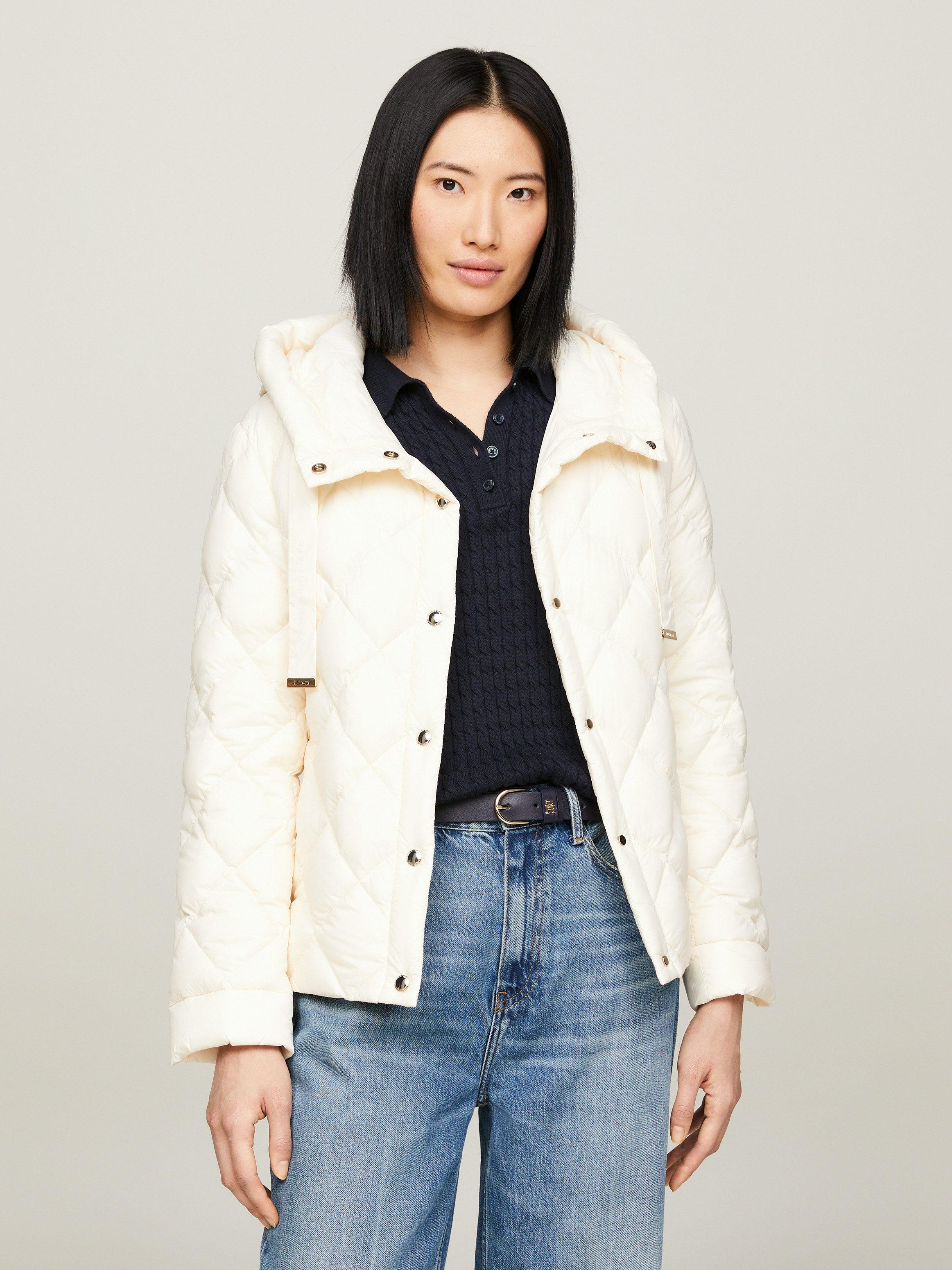 Tommy Hilfiger Steppjacke CLASSIC LW DOWN QUILTED JACKET mit Steppung in WeiB Lyst DE