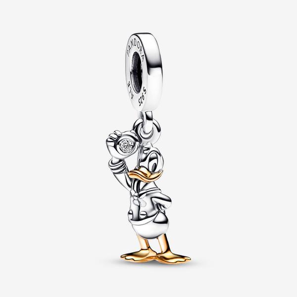 PANDORA Disney 100Th Anniversary Donald Duck Lab-Grown Diamond Dangle ...
