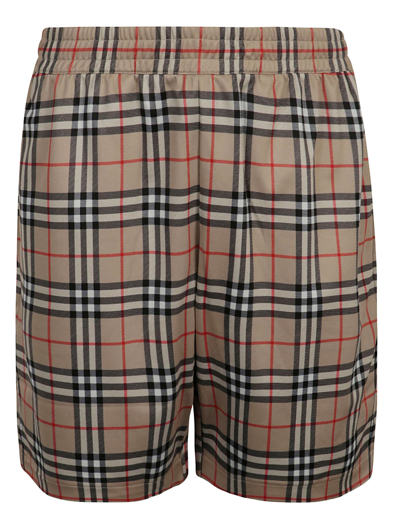 Burberry Check Shorts for Men | Lyst