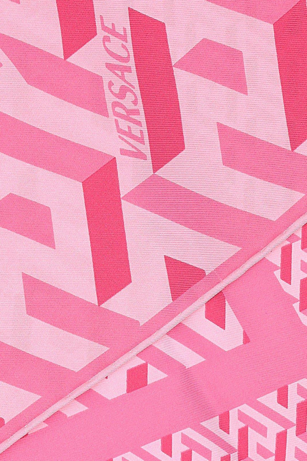 Versace Logo Wallpaper Pink