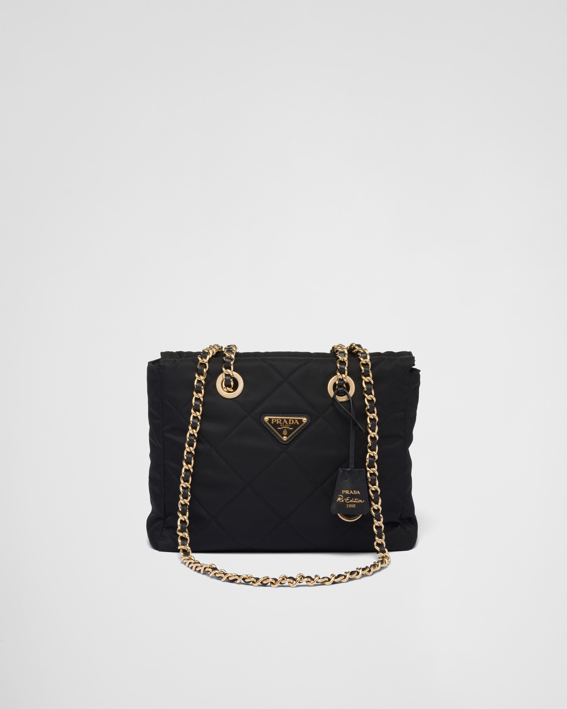 Prada Re-Edition 1995 Chaîne Re-Nylon Tote Bag in Black | Lyst