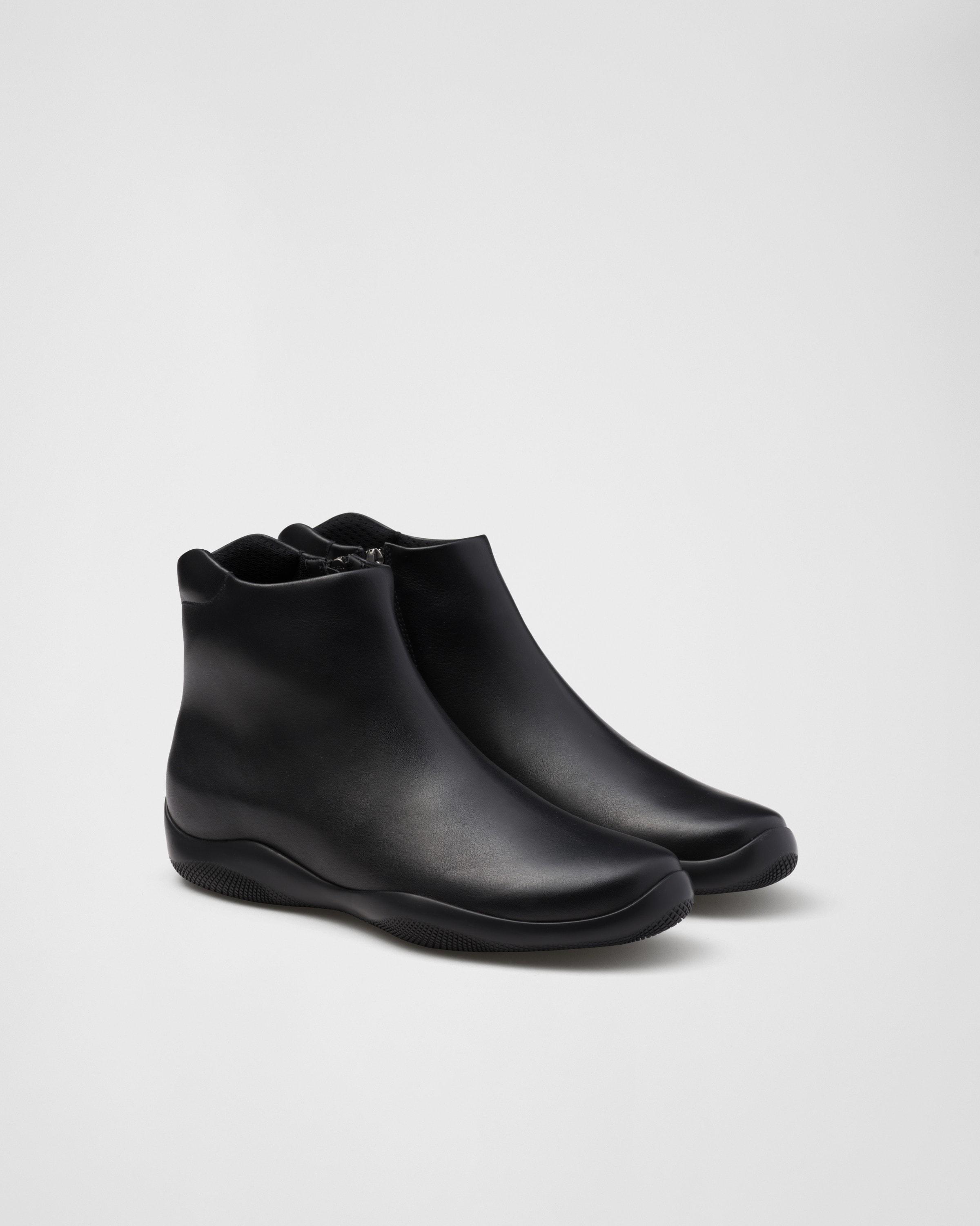 Prada Toblach High-top Sneakers in Black for Men | Lyst
