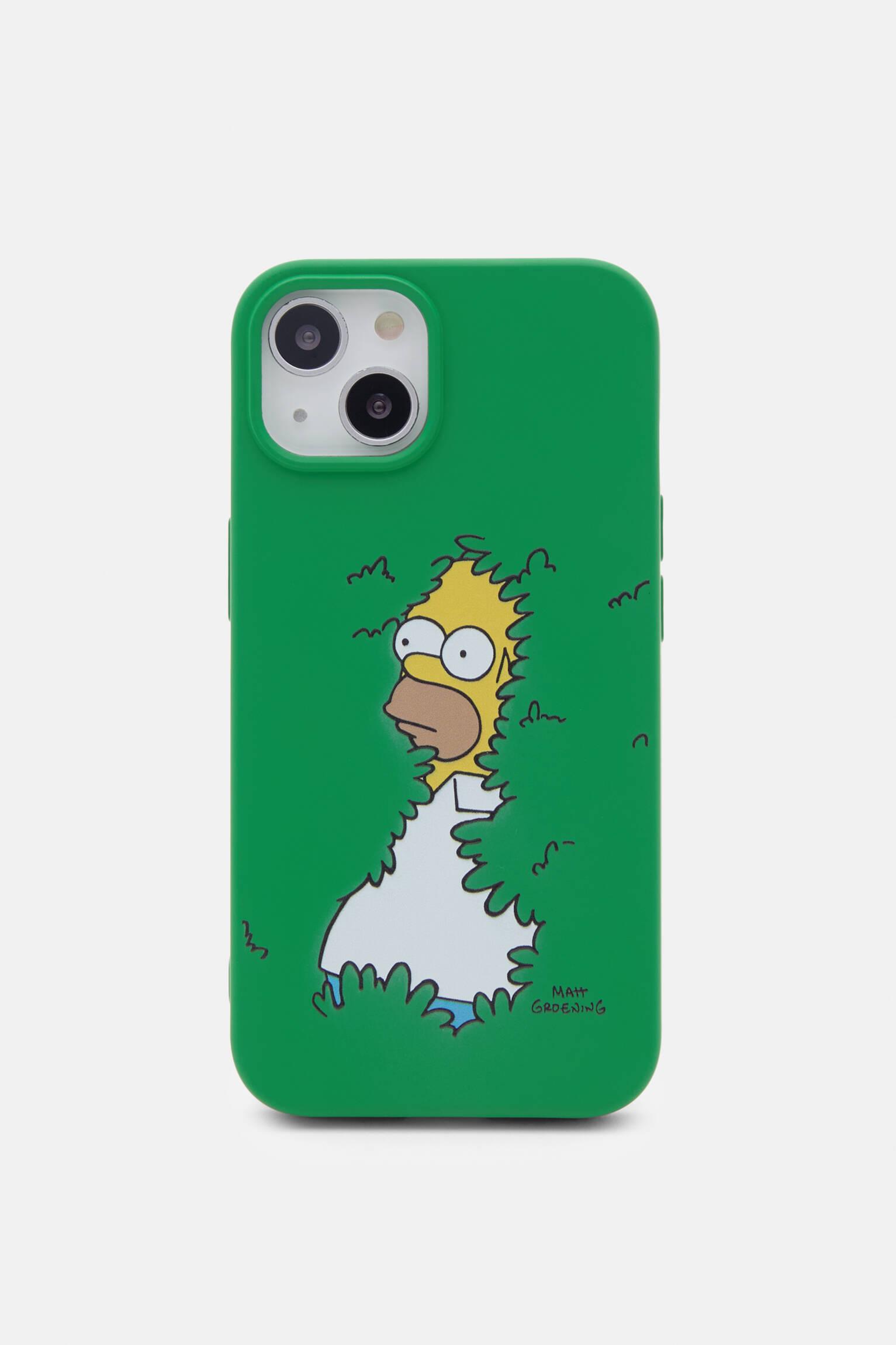 Pull Bear Simpsons Iphone Case in Green for Men Lyst UK
